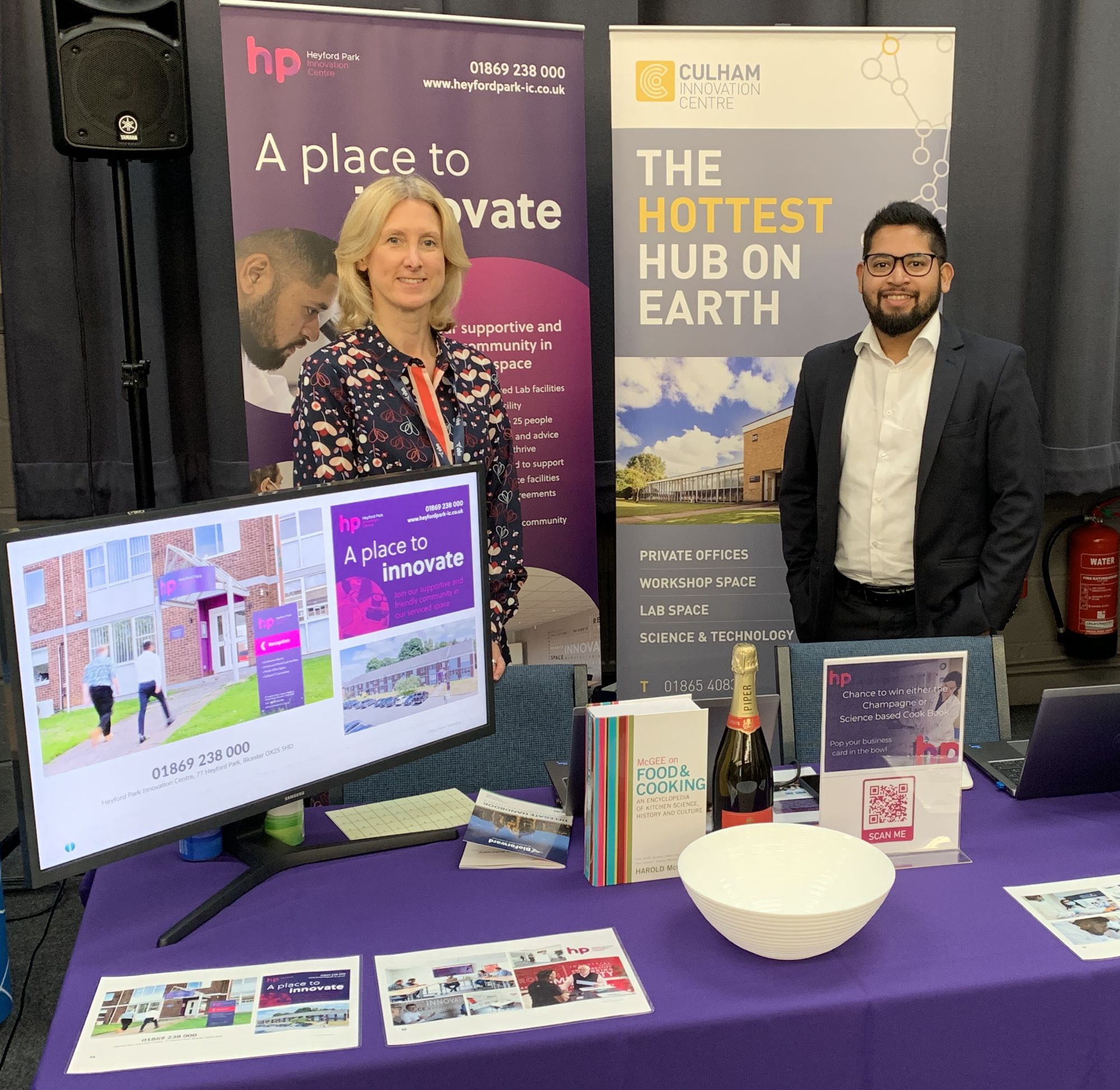 HPIC Team exhibited at the OBN BioForward - Heyford Park